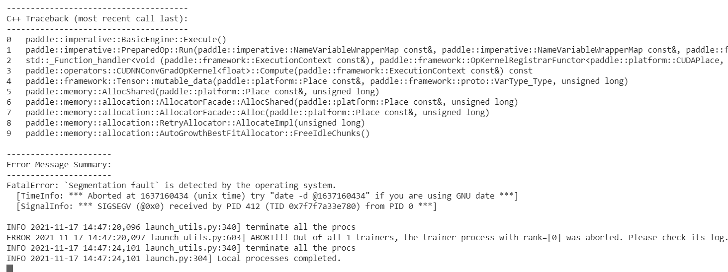 PGNet: Training again error · Issue #4678 · PaddlePaddle/PaddleOCR · GitHub