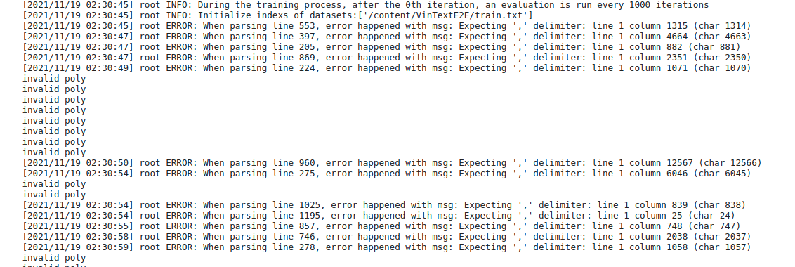 Pgnet Parse Error · Issue 4698 · Paddlepaddlepaddleocr · Github