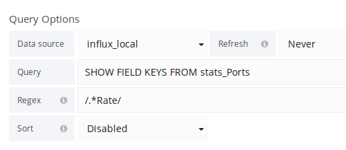 Feature Request Influxdb 10 Multiple Fields In Templating Support