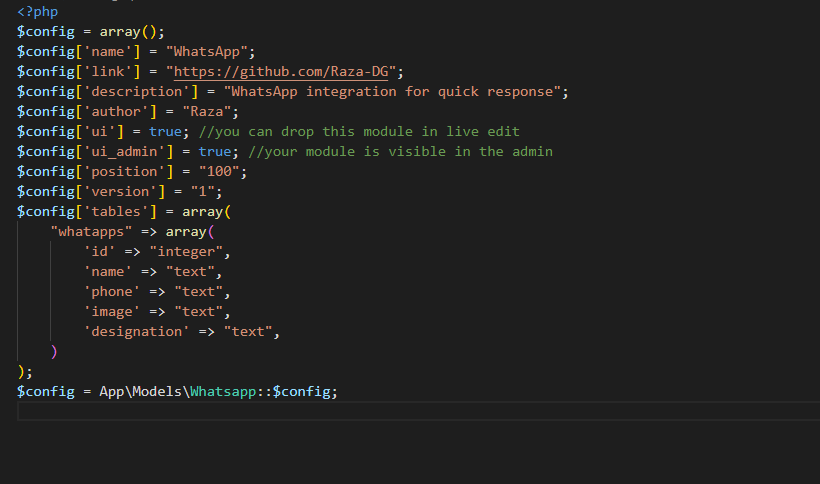 I Create A Module Using Laravel But Its Table Not Create Automatic · Issue 908 · Microweber 9296