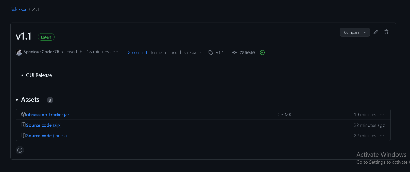 GitHub - SpaciousCoder78/obsession-tracker: A desktop app used to track your obsessive thoughts ...