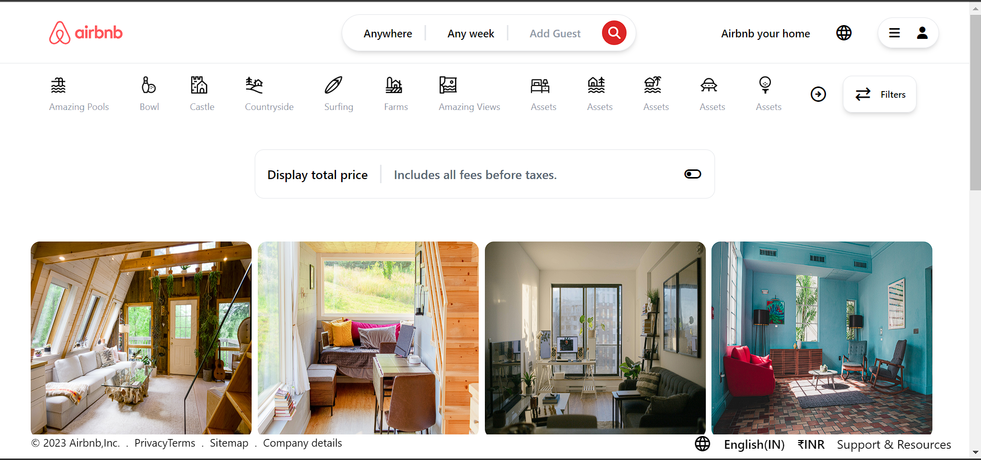 Github Mainak0907airbnb Clone Tailwindcss 