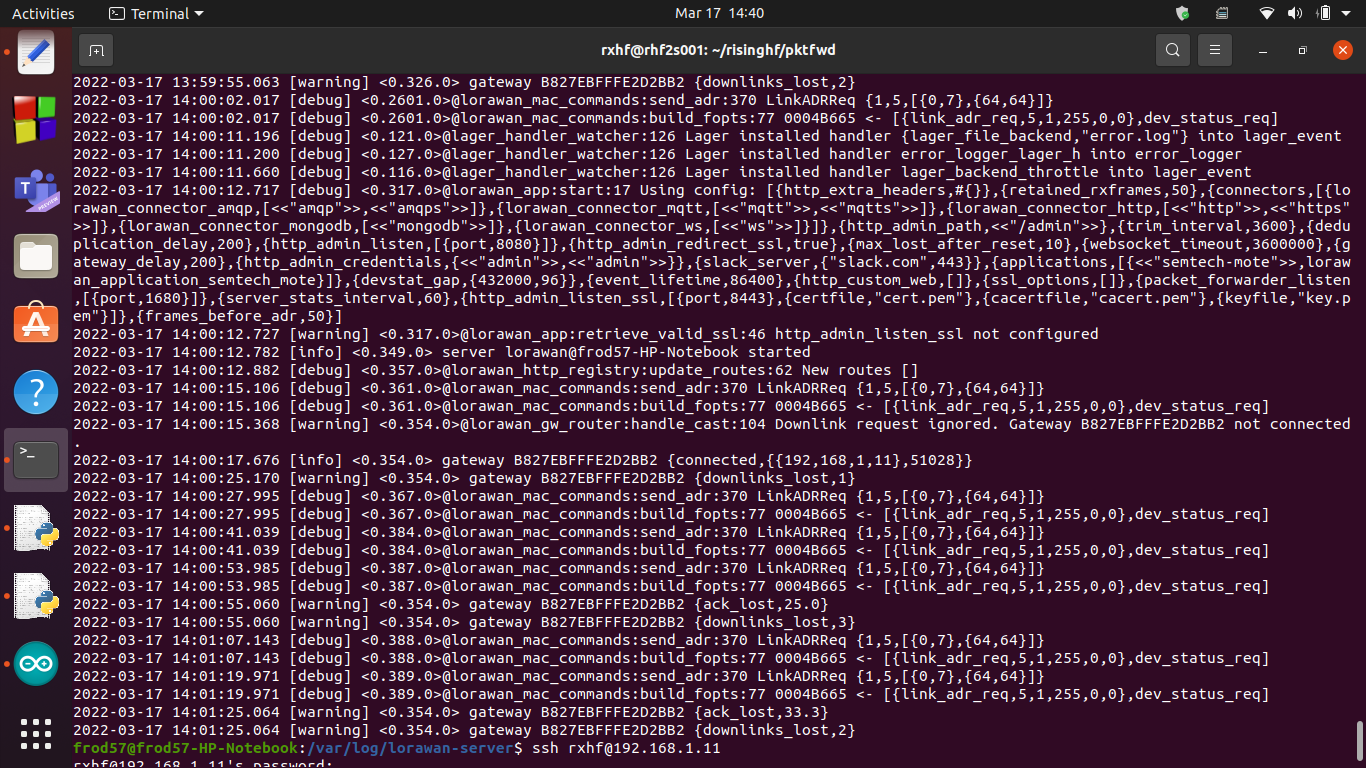 downlinks lost messages · Issue #816 · gotthardp/lorawan-server · GitHub