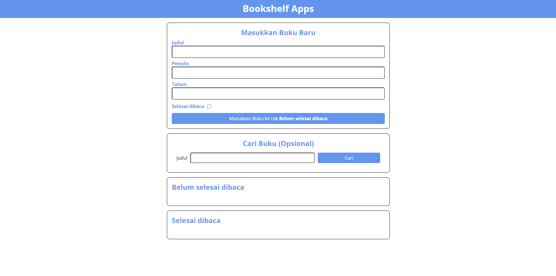 GitHub - gearyr/bookshelf-app