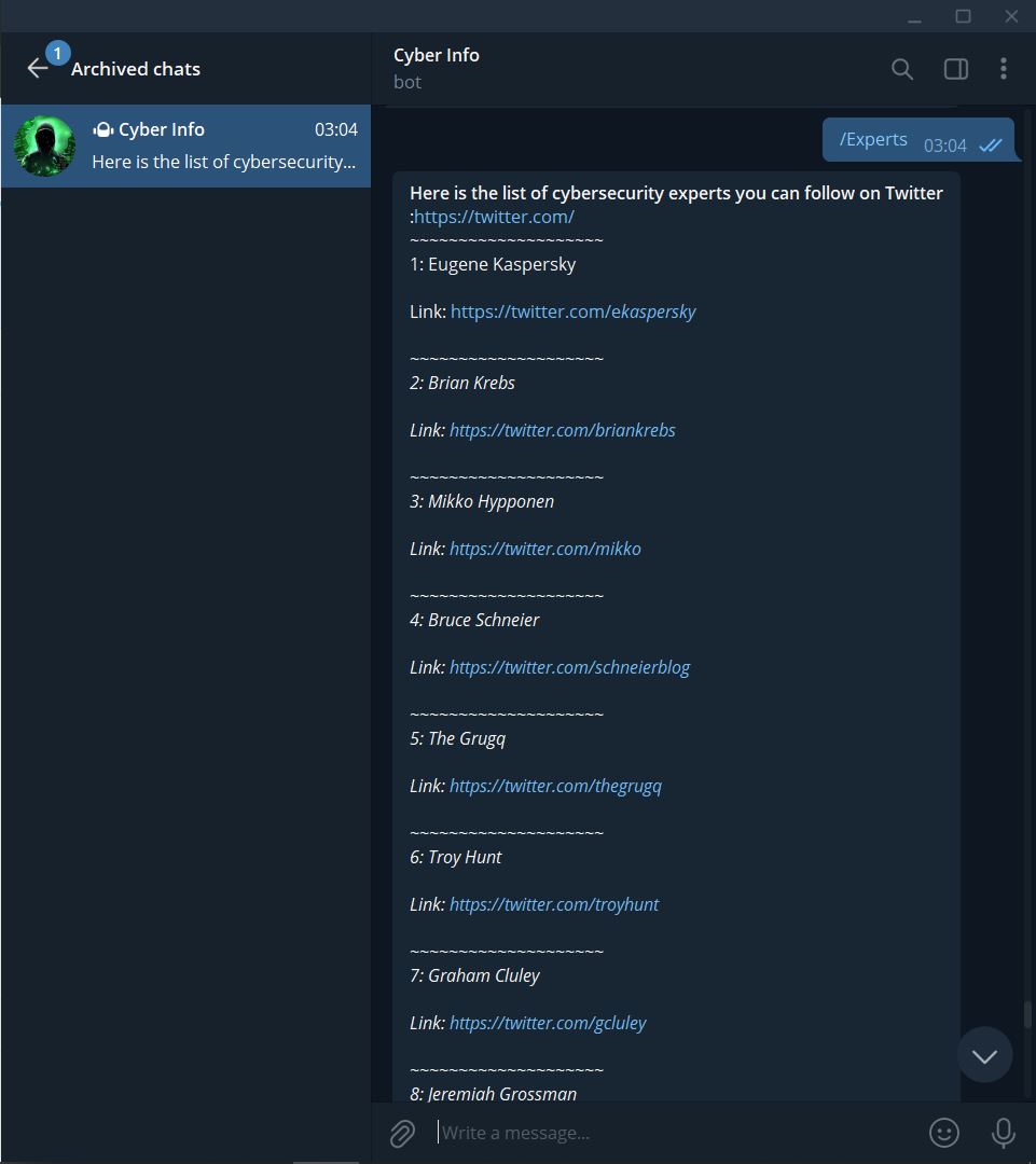 GitHub - nyxragon/Cyber-Info-Webscrapper: A web scraping bot that scraps various data such as ...