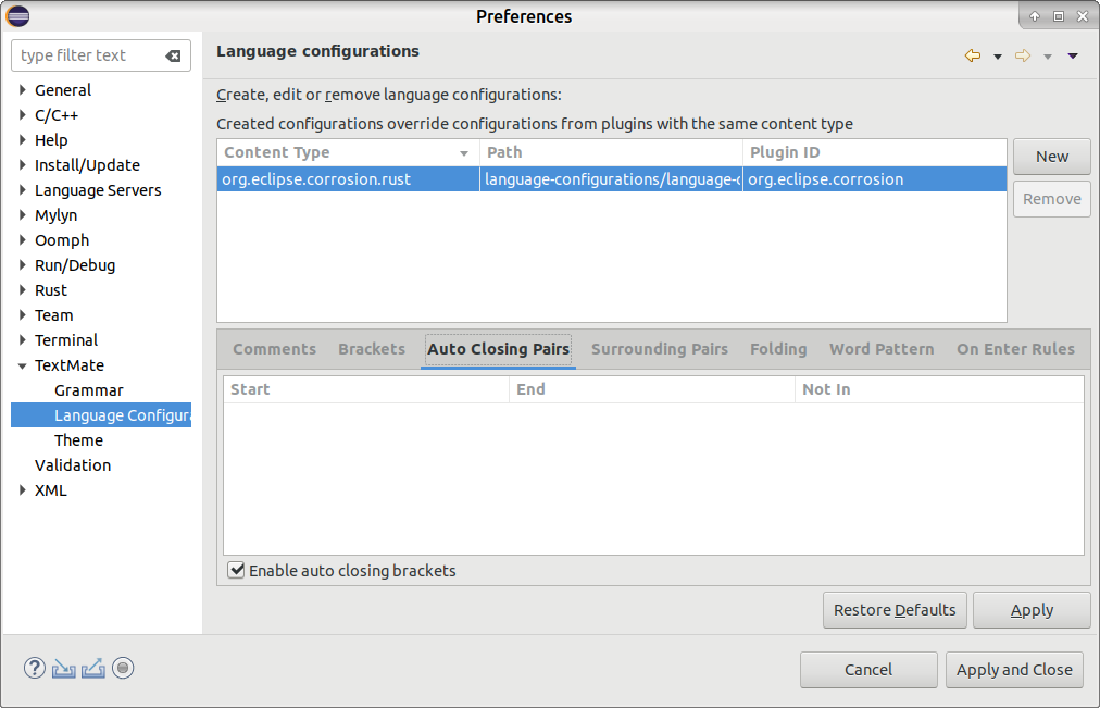 Generic Text Editor no longer working after last Eclipse Photon update ...