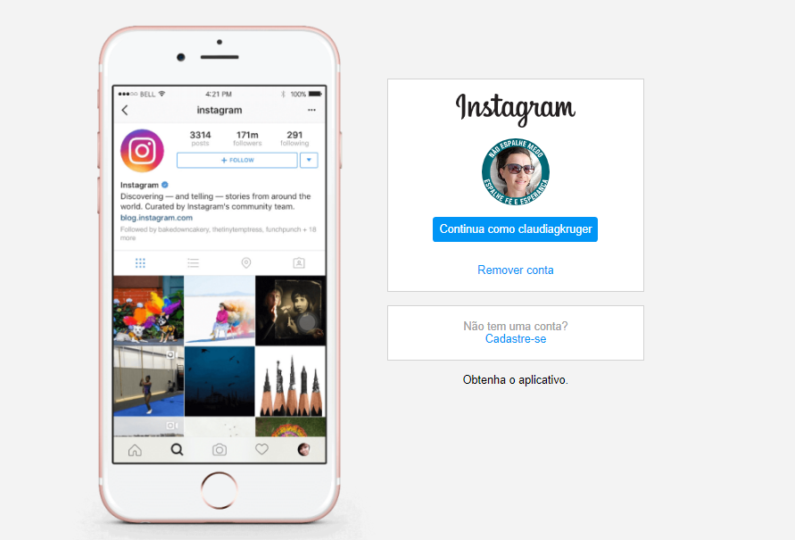 GitHub - gracibrea/recriando-instagram: Exercício da aula de HTML e CSS na DIO
