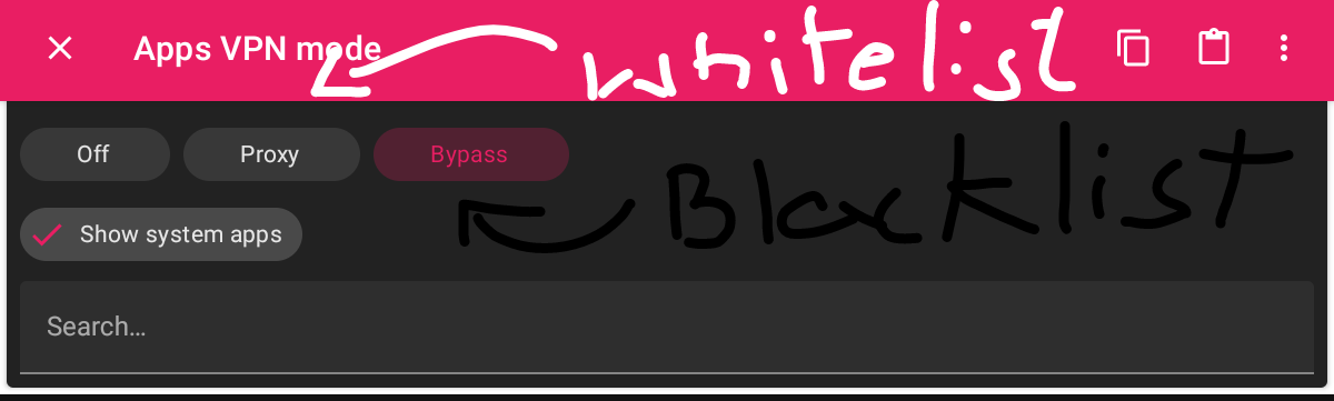 [Feature request] Add blacklisting apps option to route settings ...
