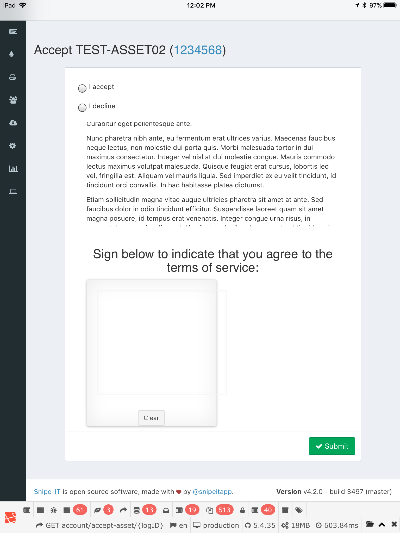 Signature Pad Resize Issue · Issue #5319 · snipe/snipe-it · GitHub