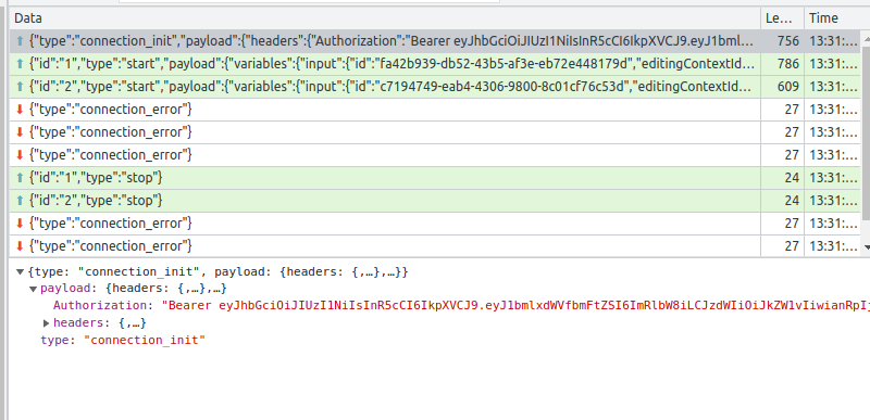 Explain how to authenticate WebSocket connections · Issue #846 · eclipse-sirius/sirius-web · GitHub