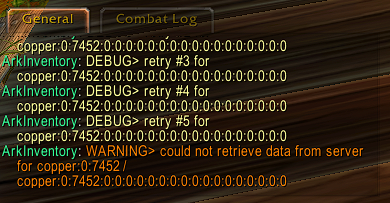 [BUG] TBC Classic Item Icon not updating in bag · Issue #1491 · arkayenro/arkinventory · GitHub