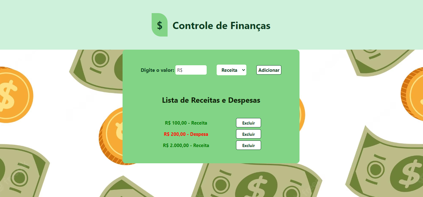 GitHub - AdrianaBrunner/site-financas