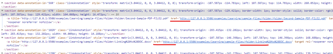 Relative links did not enable by setting the docBaseUrl · Issue #12500 ...