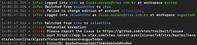 Can't change edition version · Issue #1181 · vtex/toolbelt · GitHub