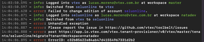 Can't change edition version · Issue #1181 · vtex/toolbelt · GitHub
