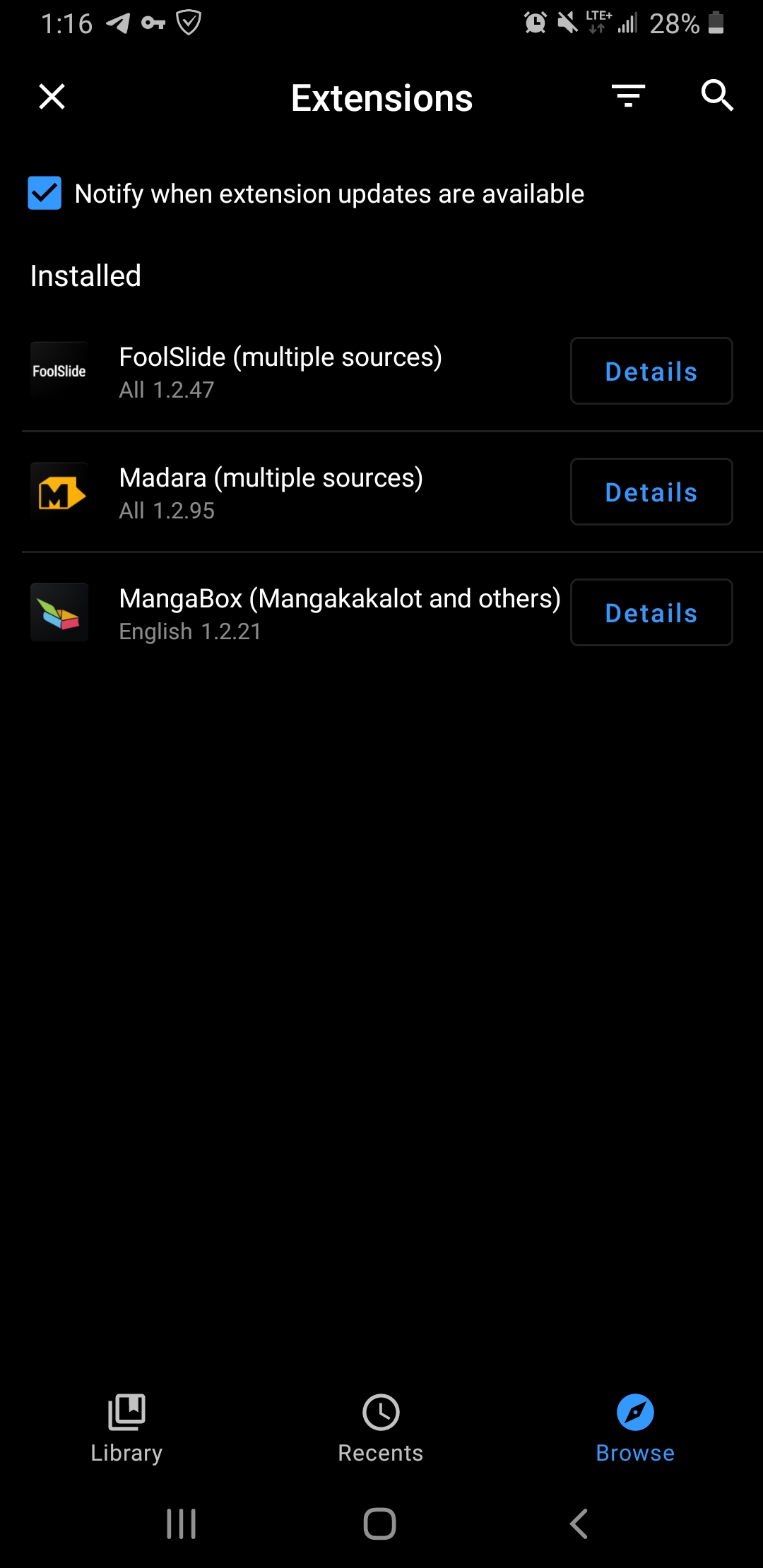 [Bug] Only Installed Extensions Shown · Issue #437 · Jays2Kings ...