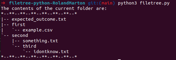 GitHub - RolandMarton/python-filetree-printer