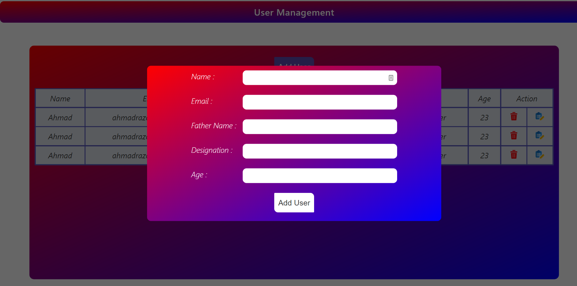 GitHub - AhmadRaza09/react-user-management: A small project for managing user in react