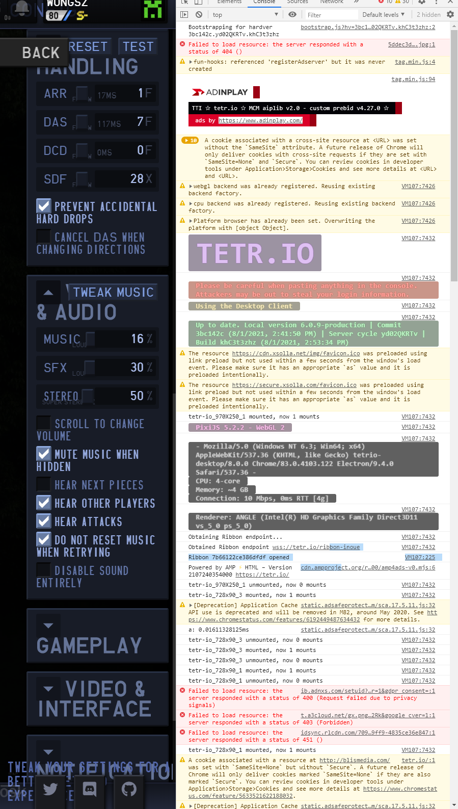 Tetr.io completely muted · Issue #749 · tetrio/issues · GitHub