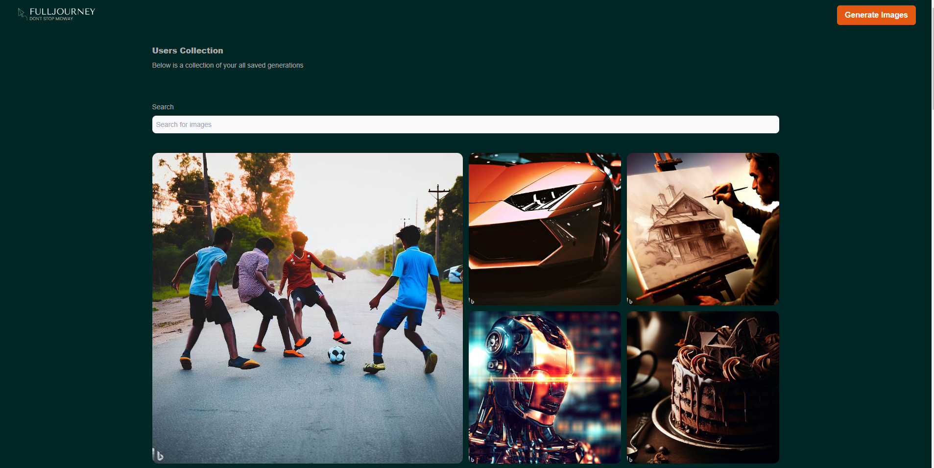 GitHub - ritsiiitd/fullJourney: Free AI image generator using OpenAI API
