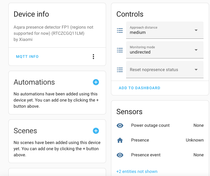 Aqara FPI detector not detecting · Issue #13950 · Koenkk/zigbee2mqtt · GitHub