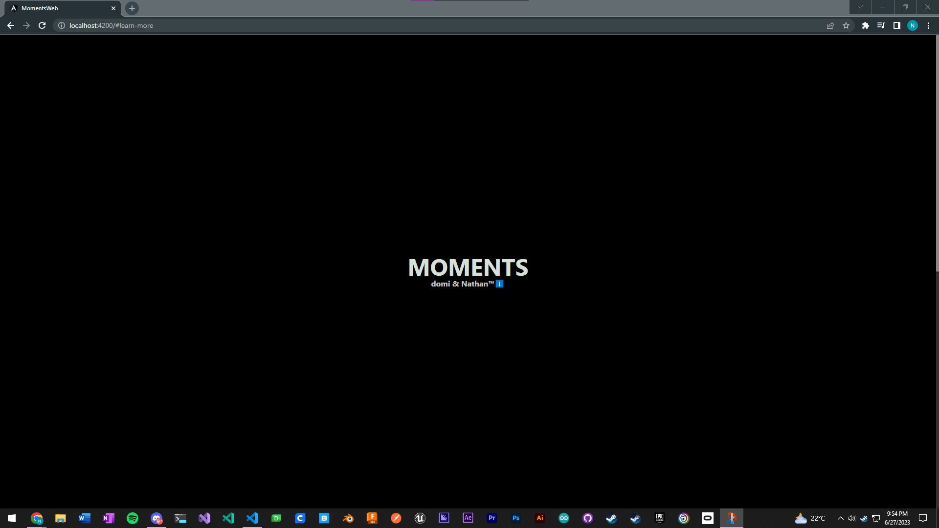 Momnts App · GitHub