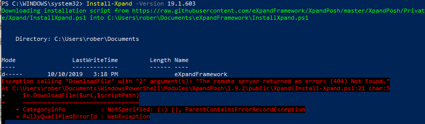 Posh Installer · Issue #579 · eXpandFramework/eXpand · GitHub