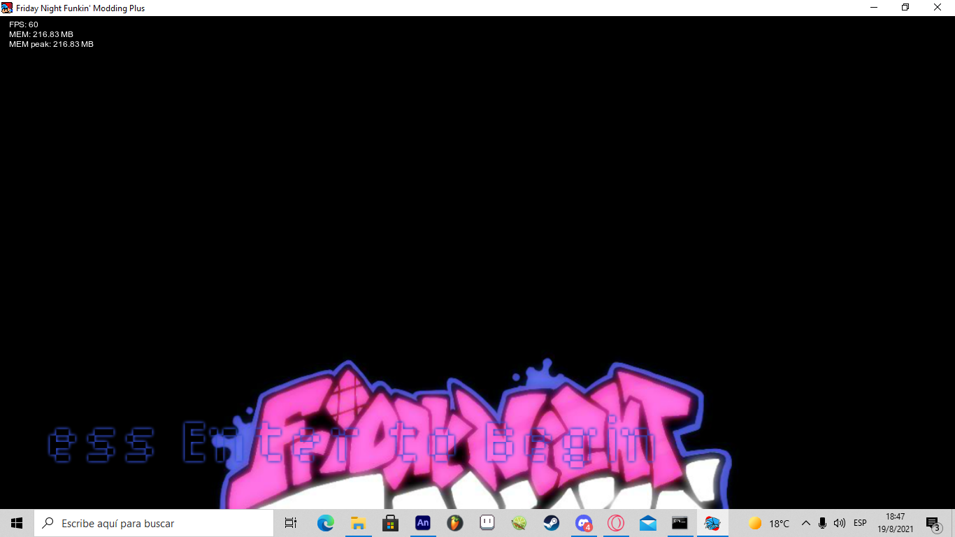Bug Report: Menu and start screen with bad offset · Issue #273 · FunkinModdingPlus/ModdingPlus ...