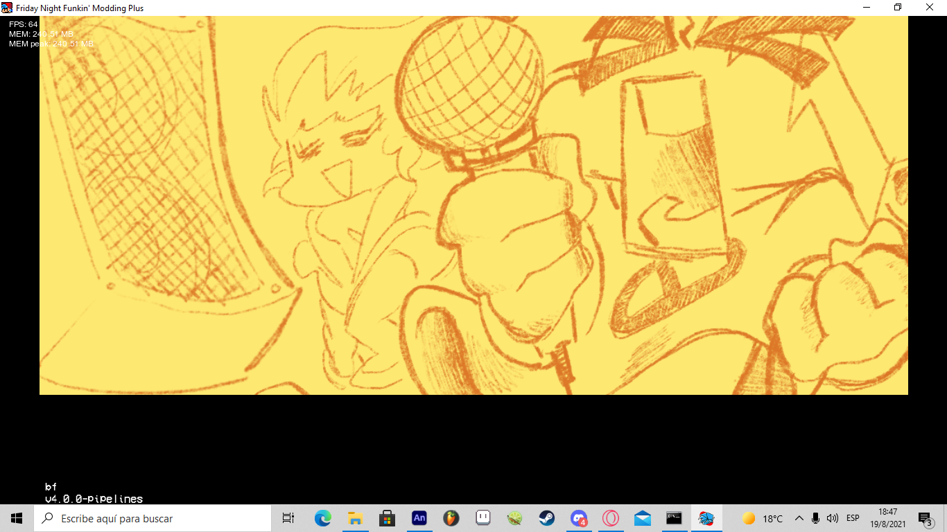 Bug Report: Menu and start screen with bad offset · Issue #273 · FunkinModdingPlus/ModdingPlus ...