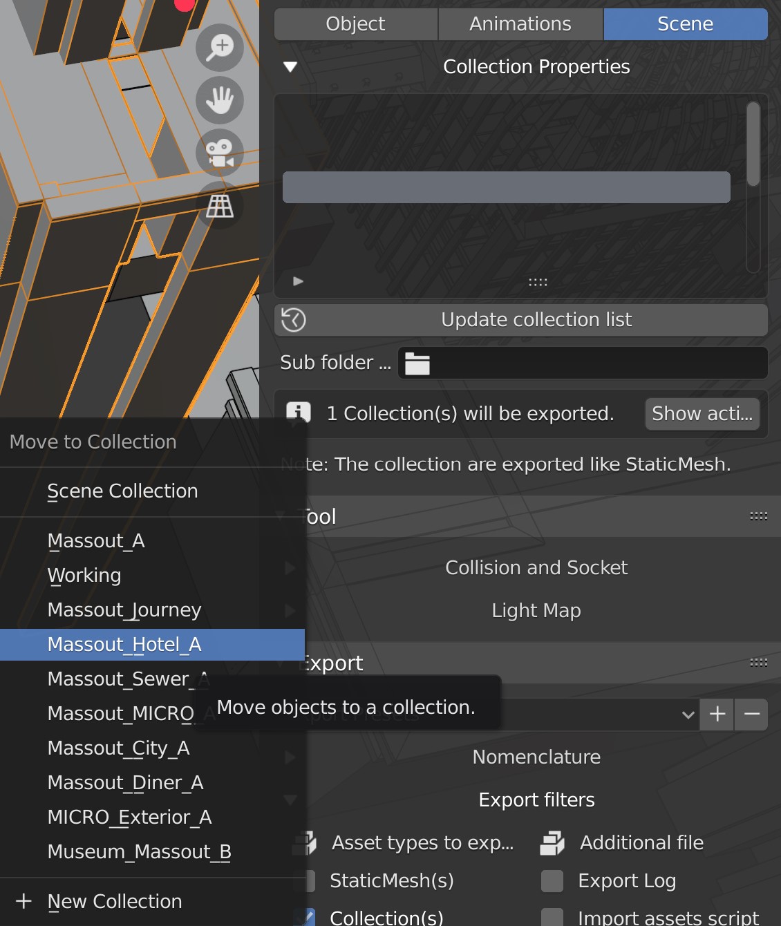 Collections export with random names (?) · Issue #109 · xavier150/Blender-For-UnrealEngine ...