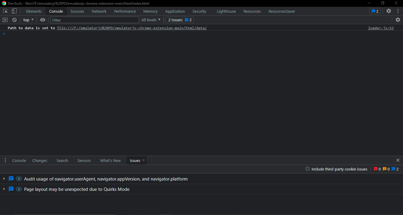 I can not find the hash · Issue #1 · EmulatorJS/emulatorjs-chrome-extension · GitHub