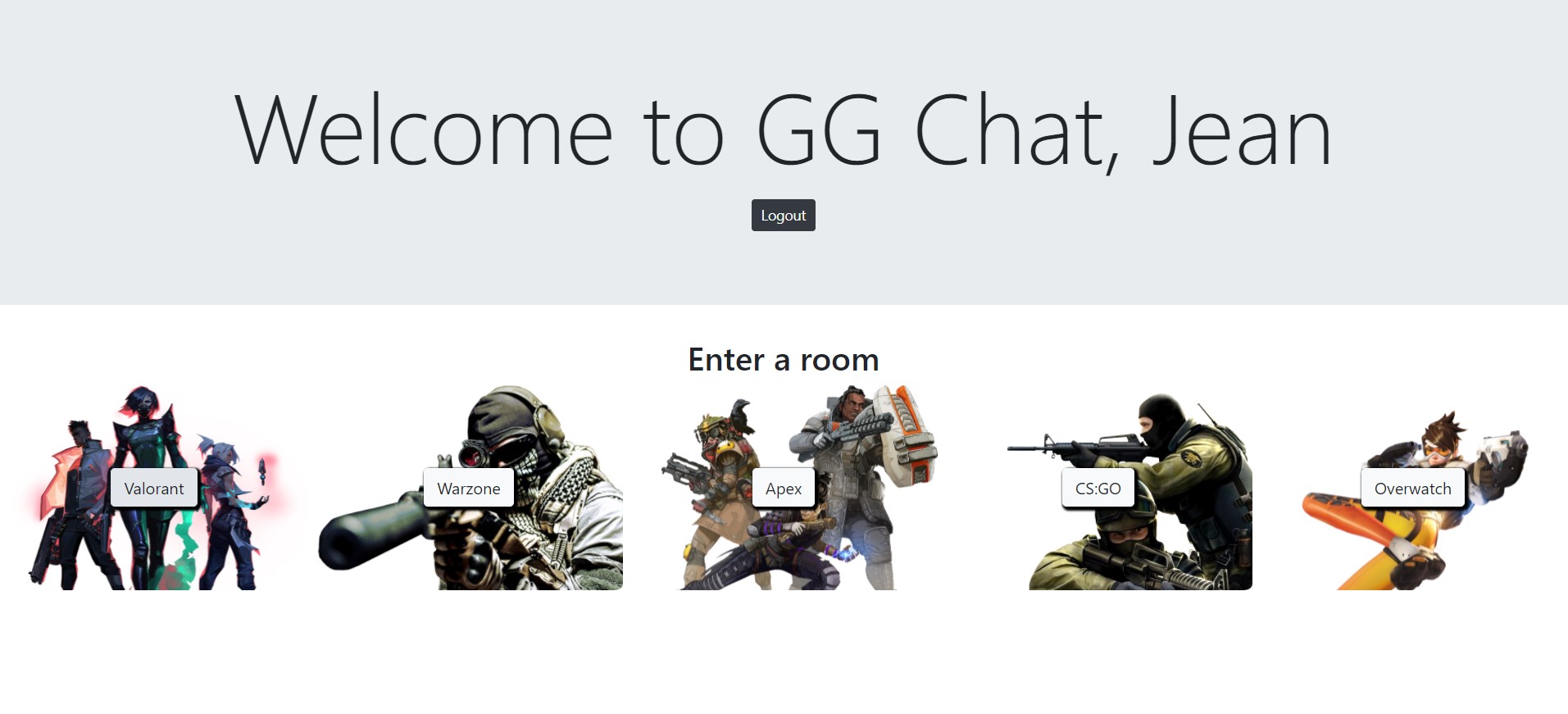 GitHub - martecodes/ggchat: chat for gamers
