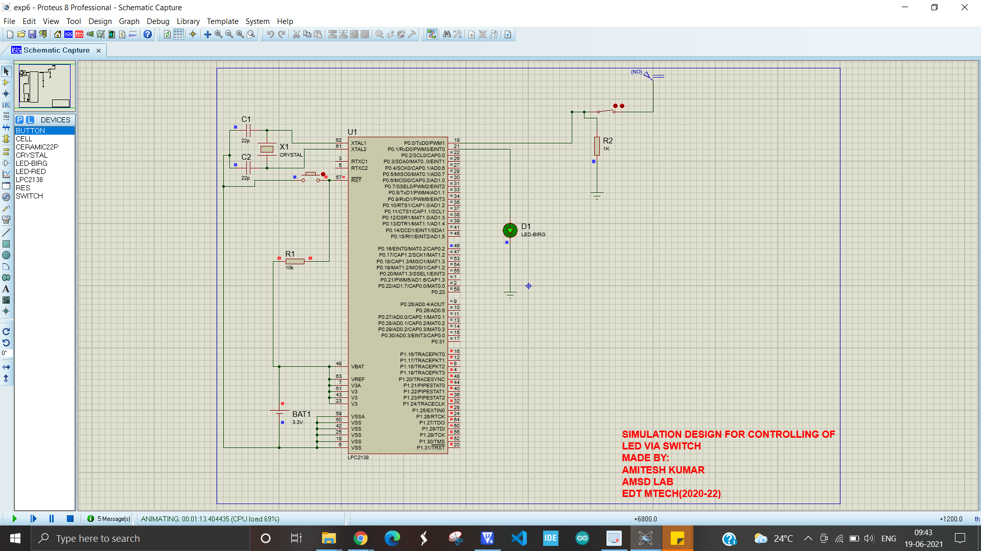 GitHub - amiteshkr63/LPC2148-Basics-Interfacing