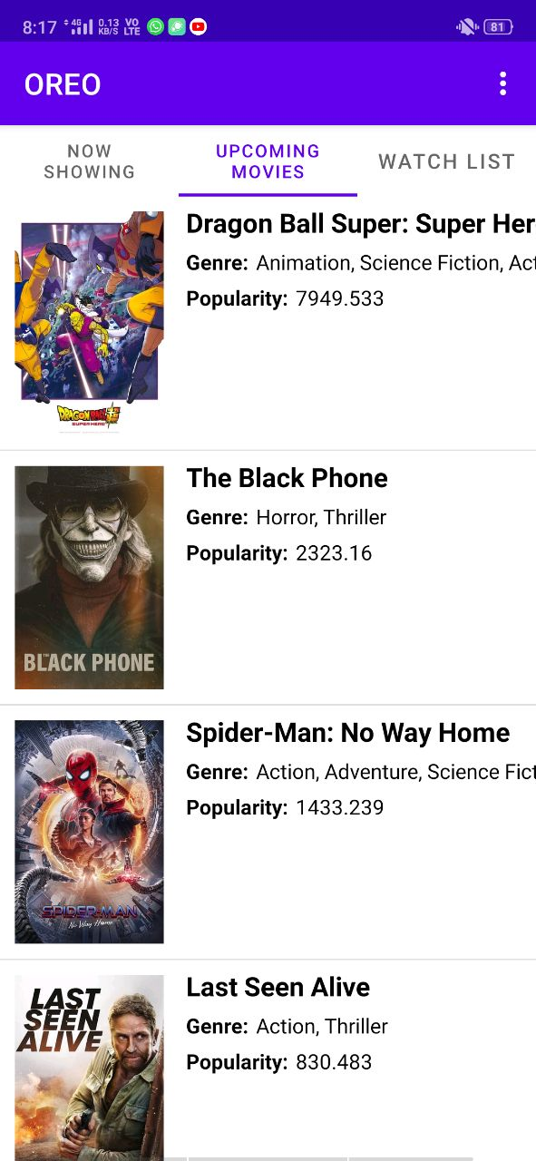 GitHub - karan-kap00r/Oreo-MoviesApp: This repo contains a Movie App named as Oreo, developed by ...