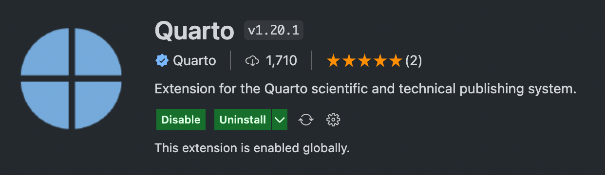 `quarto` is not started at root directory, thus no `renv` · Issue #19 · quarto-dev/quarto-vscode ...
