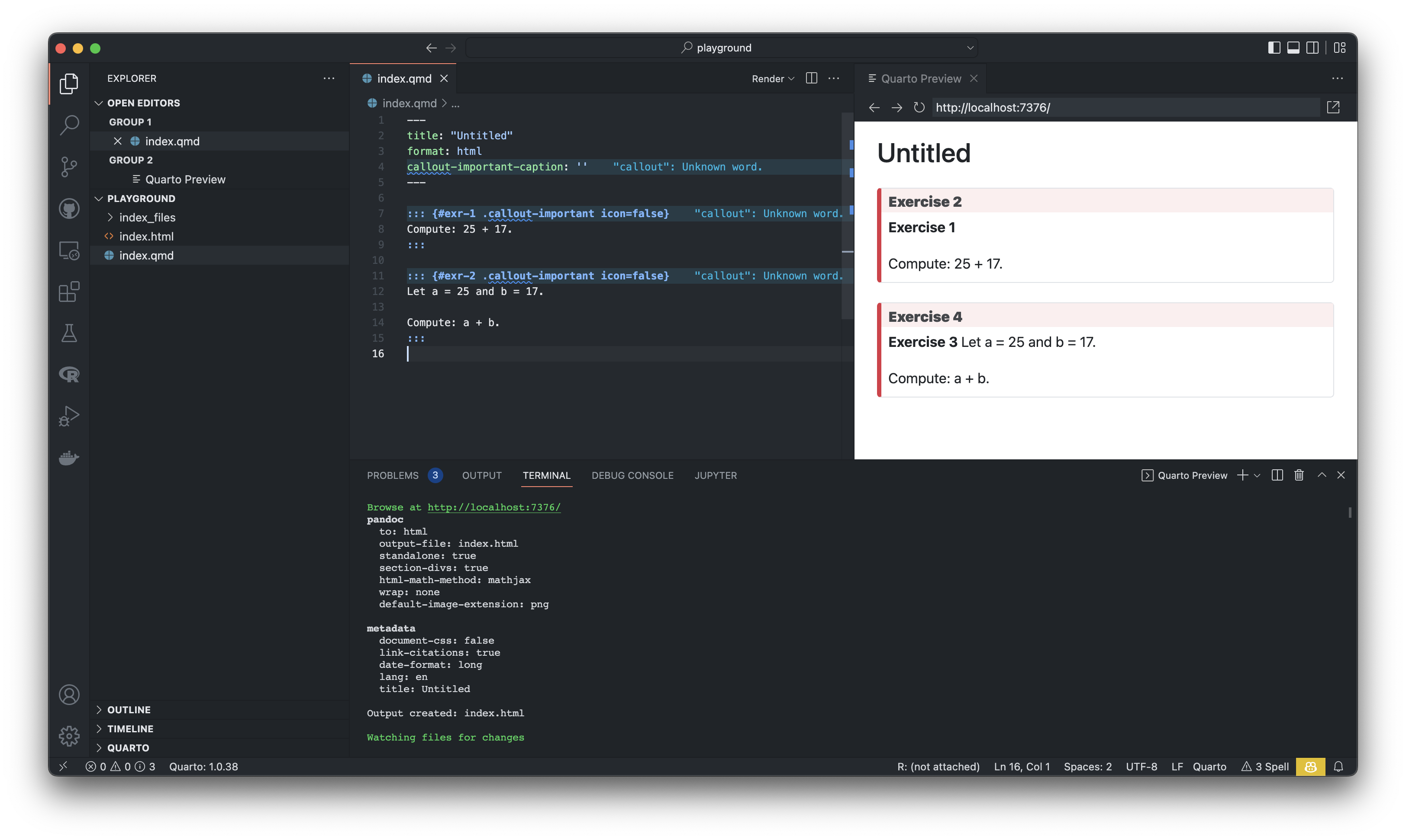 Unexpected Behavior In Callouts Using `xxx ` Label As Header · Issue 2241 · Quarto Devquarto 6131