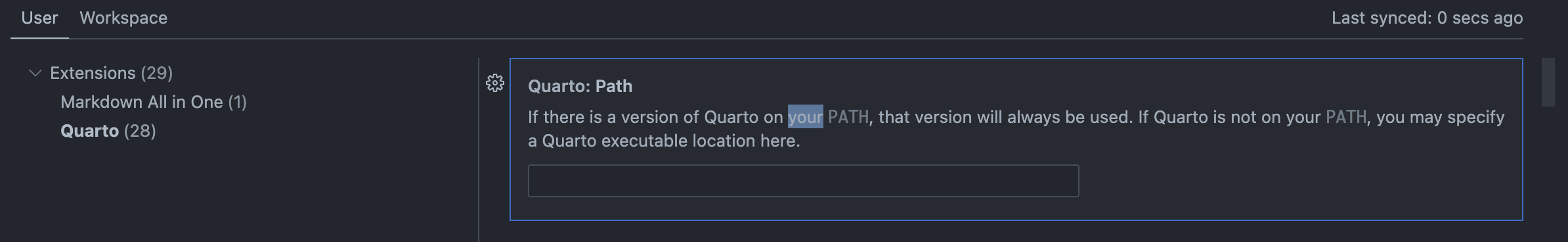 Quarto installation not found when rendering .qmd on remote server in VScode · Issue #5572 ...