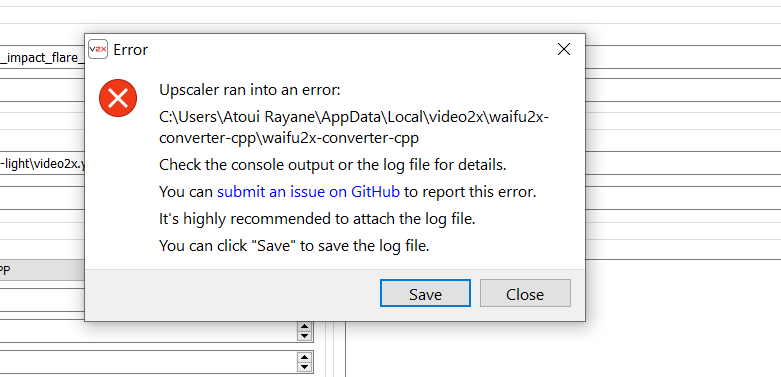 C:\Users\Atoui Rayane\AppData\Local\video2x\waifu2x-converter-cpp\waifu2x-converter-cpp · Issue ...