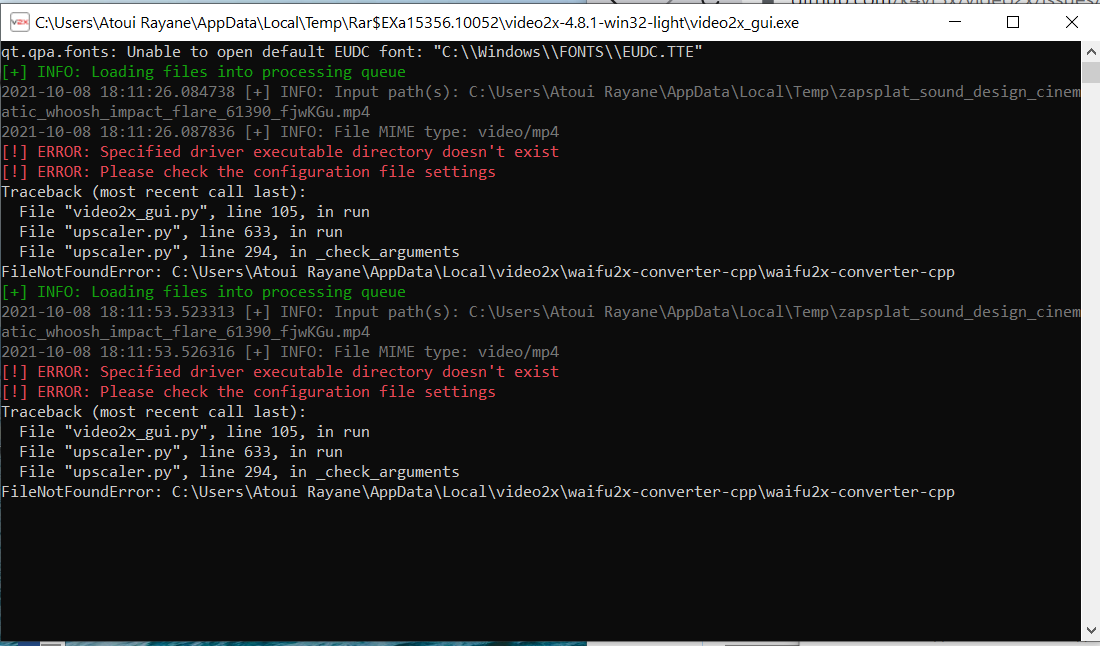 C:\Users\Atoui Rayane\AppData\Local\video2x\waifu2x-converter-cpp\waifu2x-converter-cpp · Issue ...
