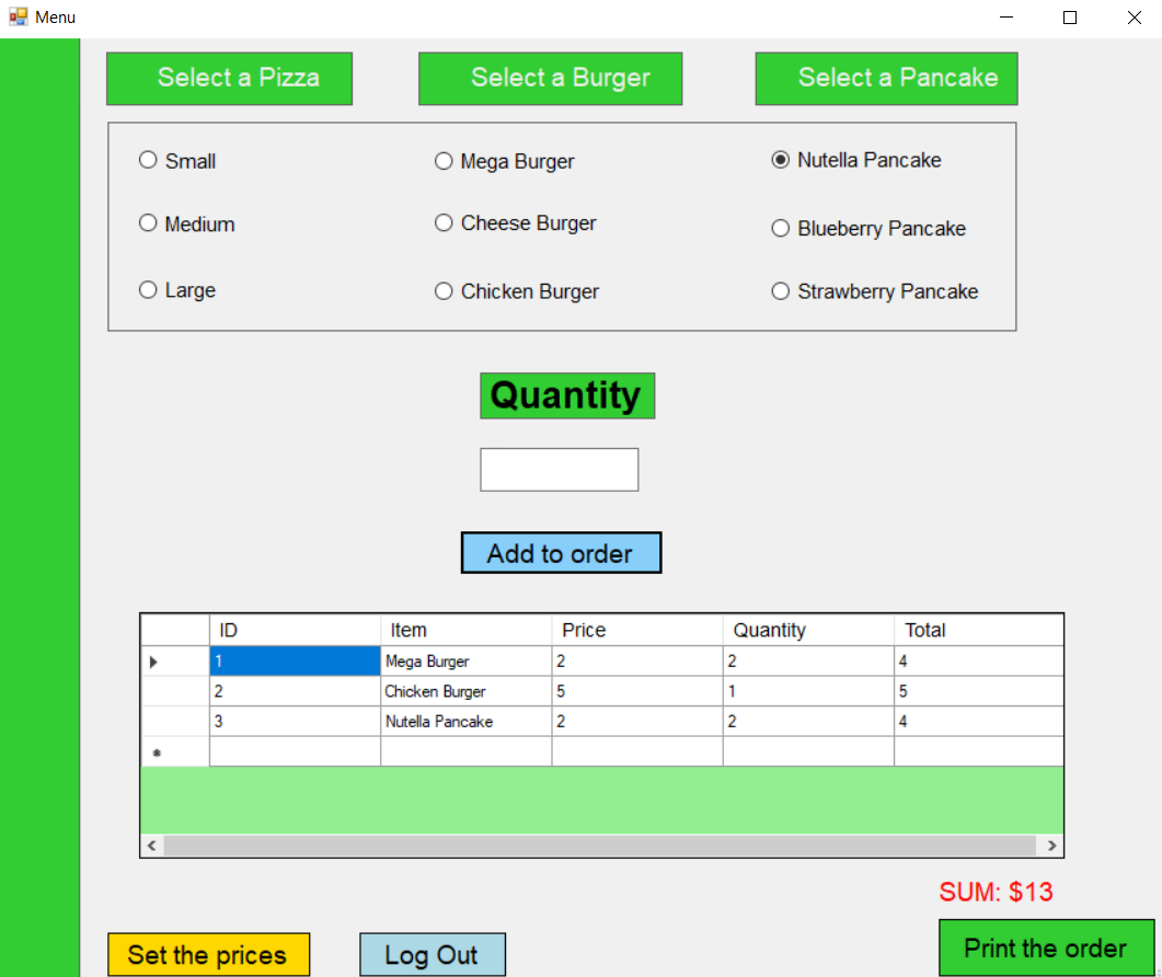 GitHub - Nikola046/Fast-Food-Order-System