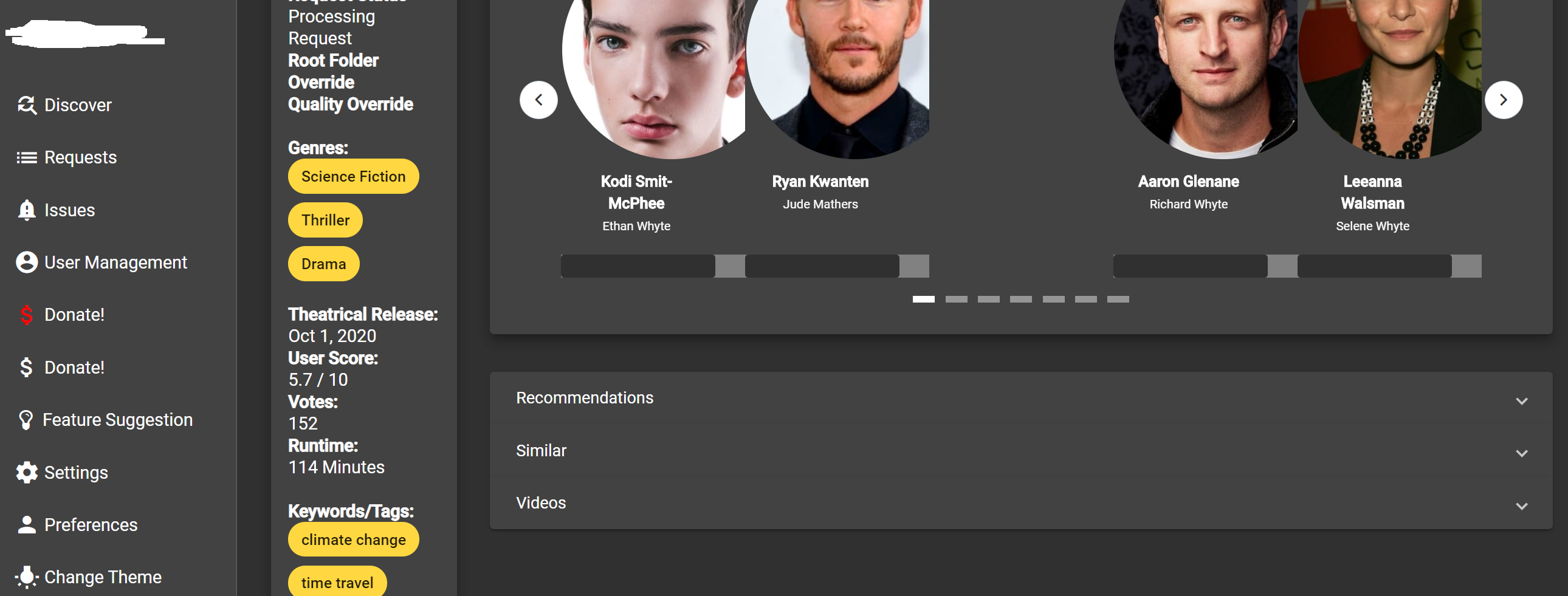V4 Bug - Display issues · Issue #3826 · Ombi-app/Ombi · GitHub