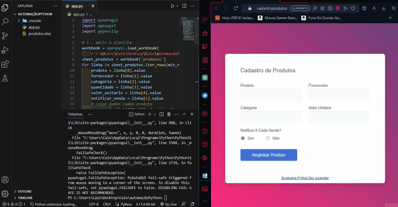 GitHub - CaioAguiar1/Automo-o_Planilhas