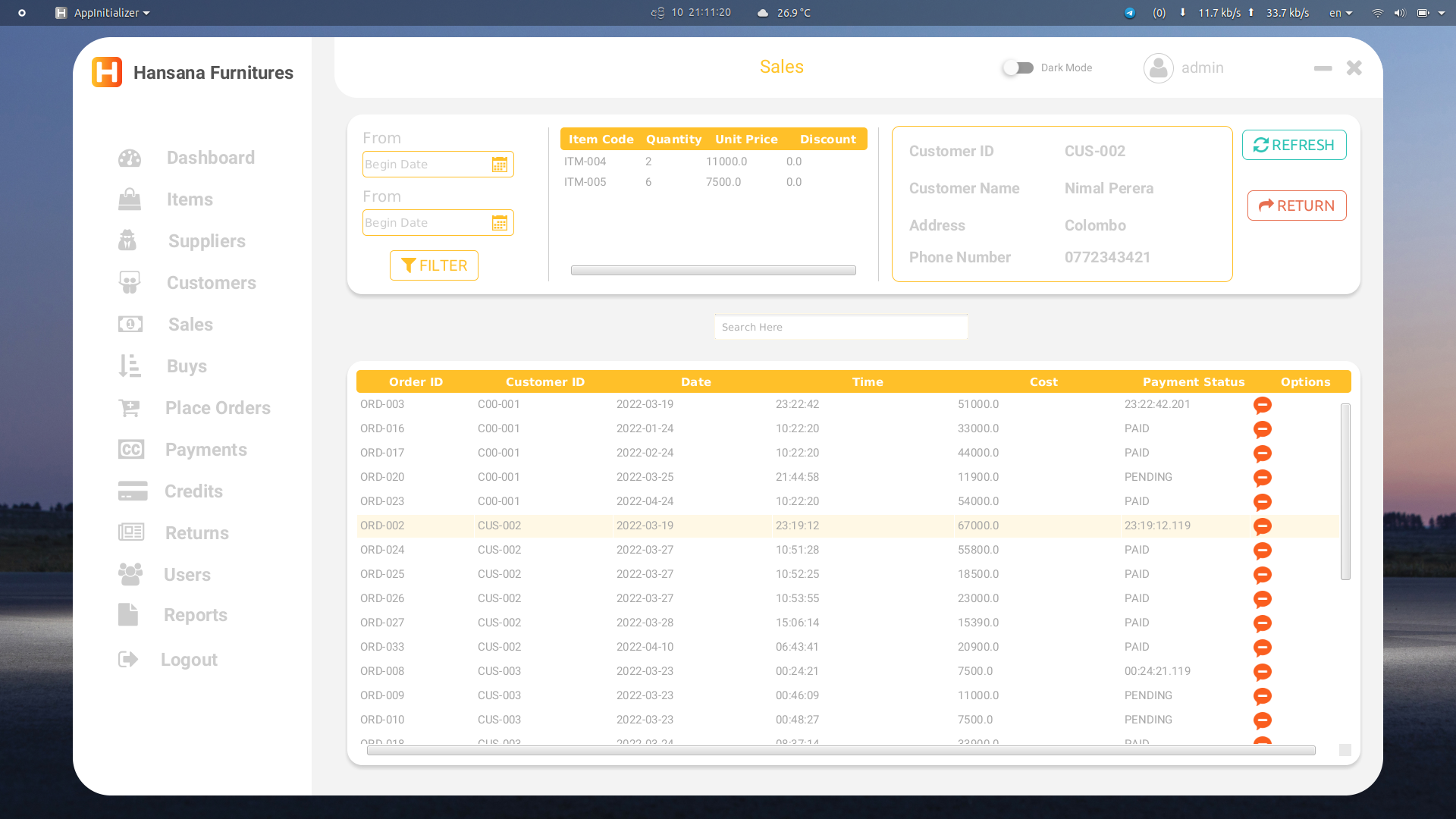 GitHub - Sandun-Induranga/Furniture-Management-System: This is a JavaFX stand-alone application