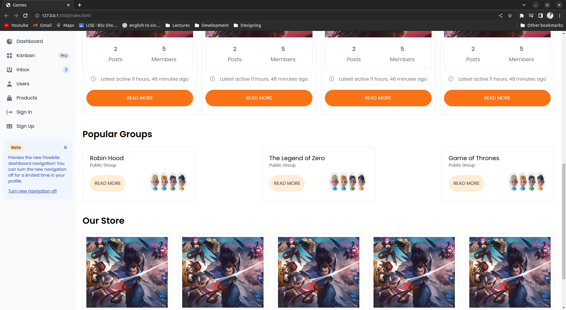 Github Sandun Induranga Gaming Website B2b Website Using Tailwind Css