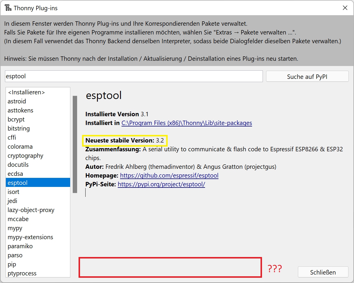 Plug-in manager broken? · Issue #2146 · thonny/thonny · GitHub