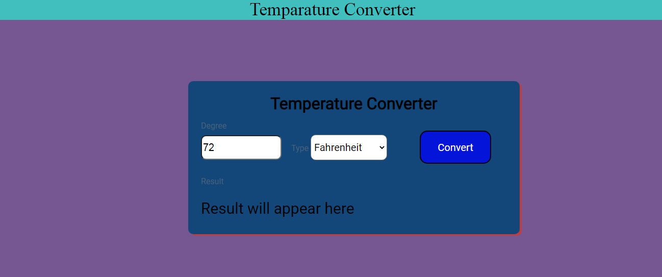 GitHub - srp208/Temparature-Converter
