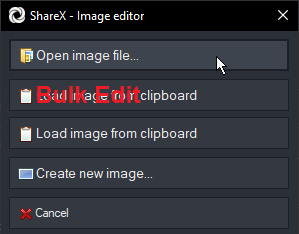 Suggestion for new feature: Bulk image editing · Issue #5597 · ShareX ...