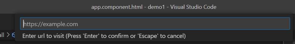 Remember last URL entered when opening Simple Browser (simpleBrowser.show) · Issue #166772 ...