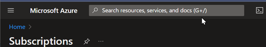 Azure Portal's "G+/" hotkey is not always functional · Issue #102896 · MicrosoftDocs/azure-docs ...
