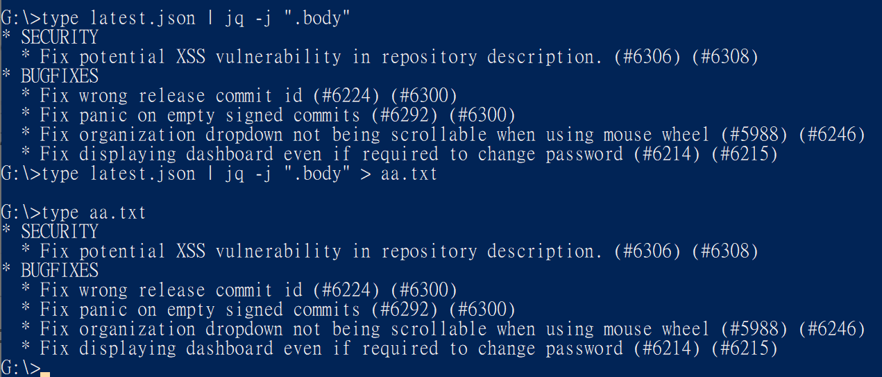 jq add '\r' at the end of variable · Issue #1854 · jqlang/jq · GitHub